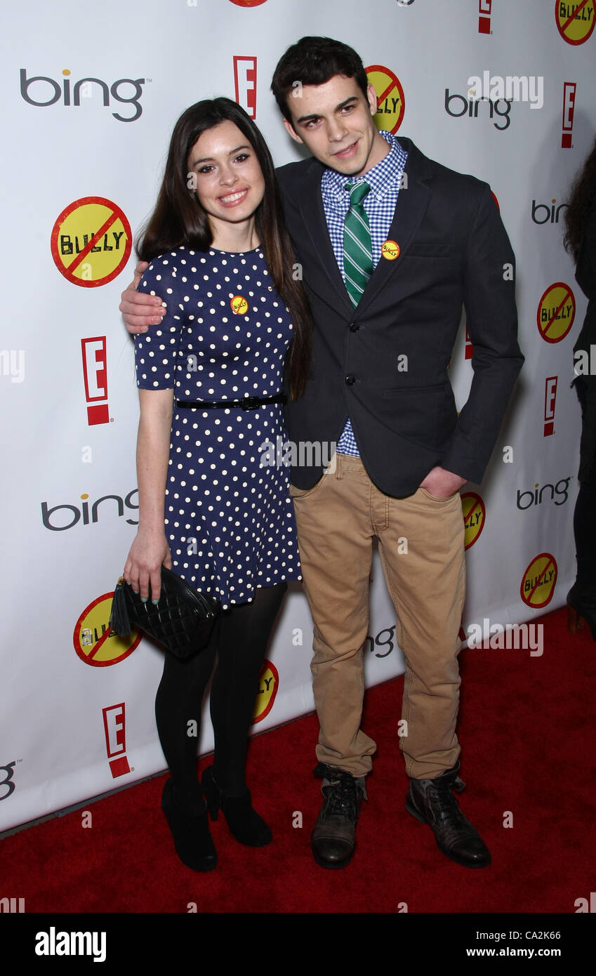 ALEX FRNKA & JOEY POLLARI BULLY. LOS ANGELES PREMIERE HOLLYWOOD LOS ...