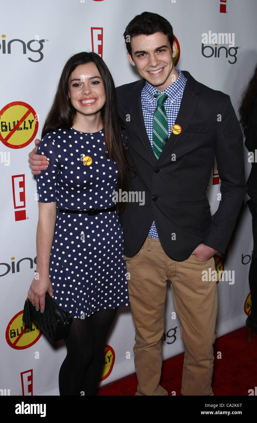 ALEX FRNKA & JOEY POLLARI BULLY. LOS ANGELES PREMIERE HOLLYWOOD LOS ...