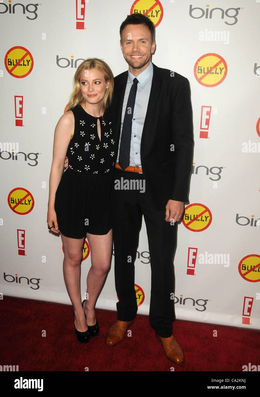 Gillian Jacobs, Joel McHale at arrivals for BULLY Premiere, Chinese 6 ...