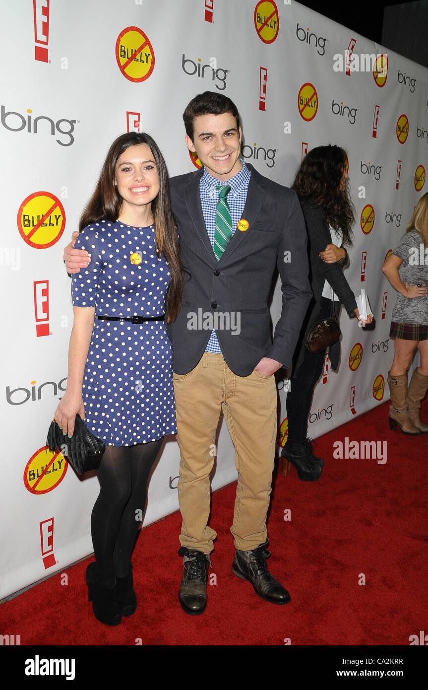 Alex Frnka, Joey Pollari at arrivals for BULLY Premiere, Chinese 6 ...