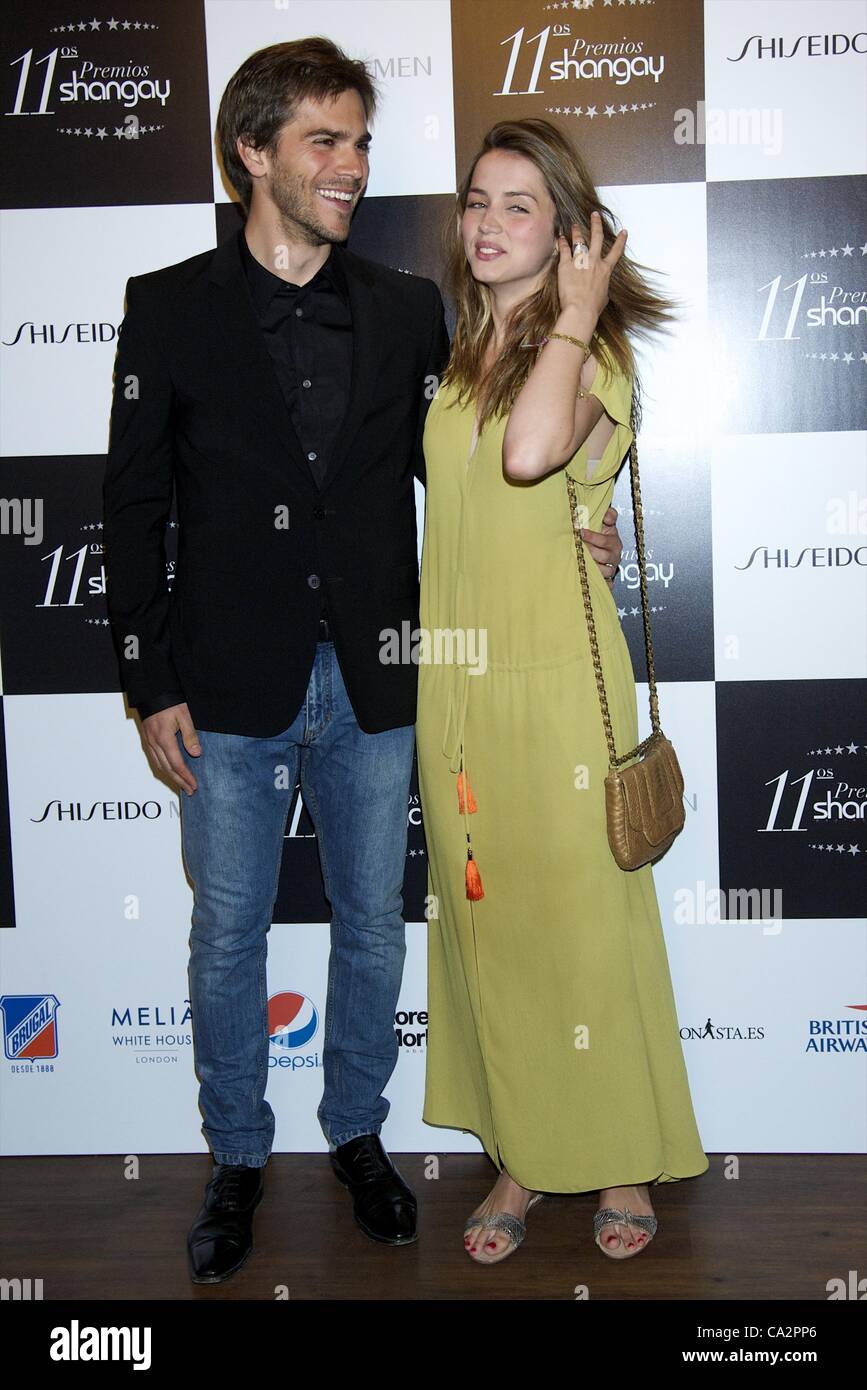 March 27, 2012 - Madrid, Spain - Marc Clotet and Ana de Armas attend ...