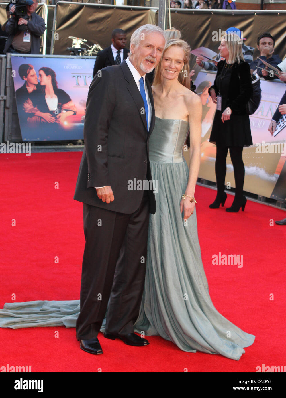 London, England, Great Britain - James Cameron and Suzy Amis Cameron ...