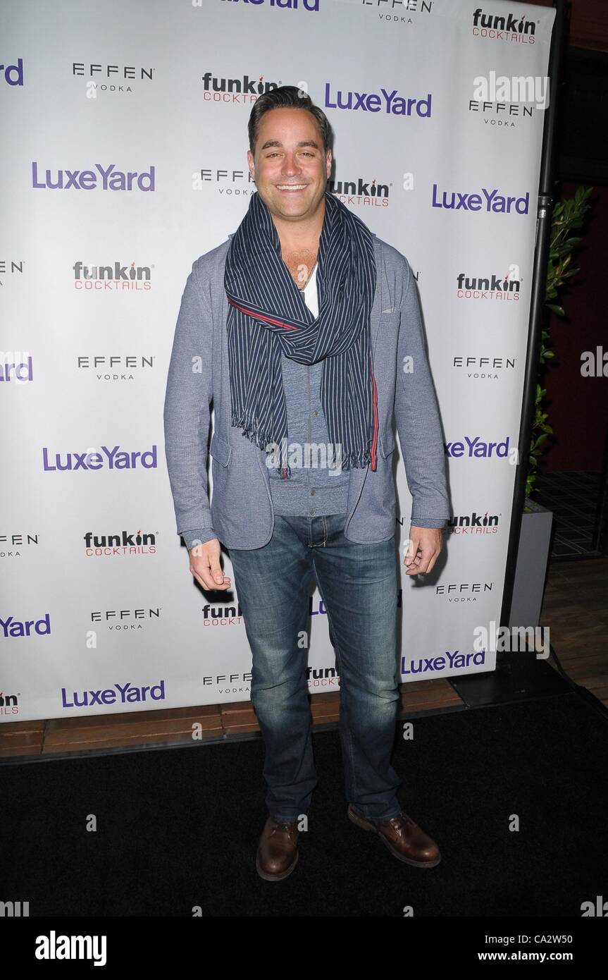 Steve Ward at arrivals for LUXEYARD Style Launch, The Library Room at ...