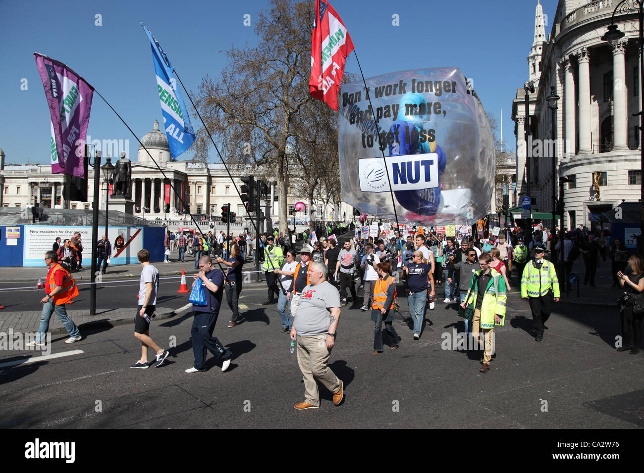 Nut strike 2012 hi-res stock photography and images - Alamy