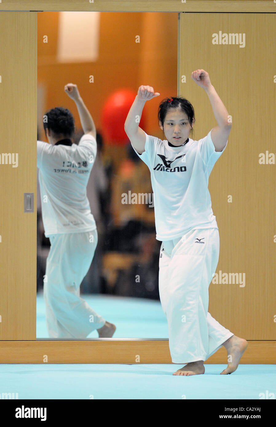 Haruka Tachimoto, MARCH 28, 2012 - Judo : Japanese women's national ...