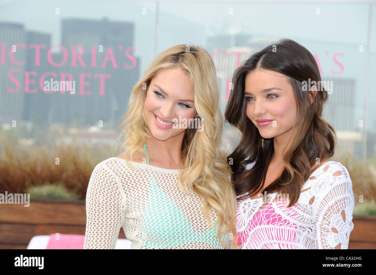 Candice Swanepoel Miranda Kerr In Attendance For Victorias Secret