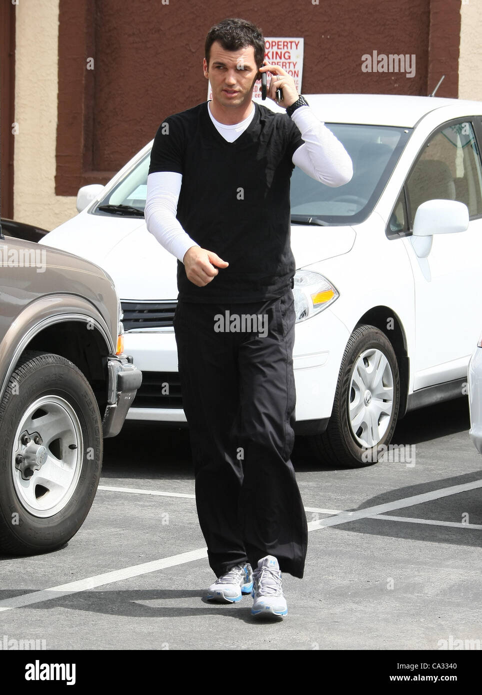 TONY DOVOLANI DANCING WITH THE STARS. REHEARSALS LOS ANGELES CALIFORNIA ...