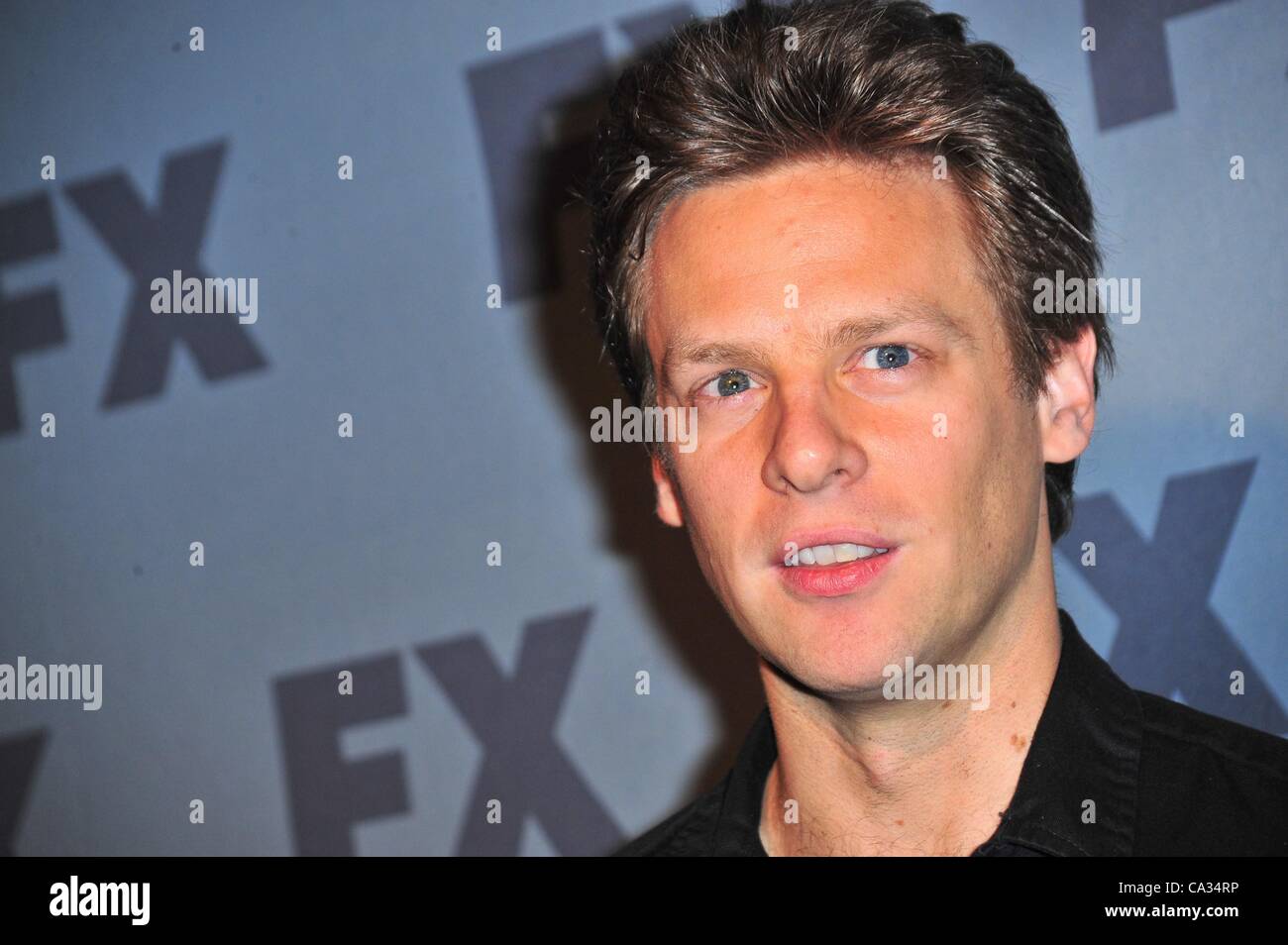 Jacob Pitts in attendance for FX Ad Sales 2012 Network Upfront, Lucky ...