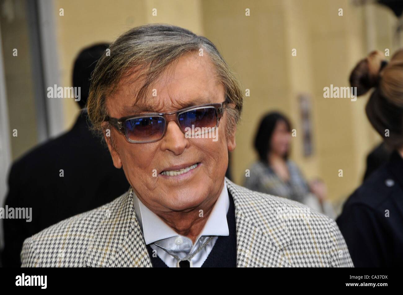 Robert Evans at the induction ceremony for Star on the Hollywood Walk ...