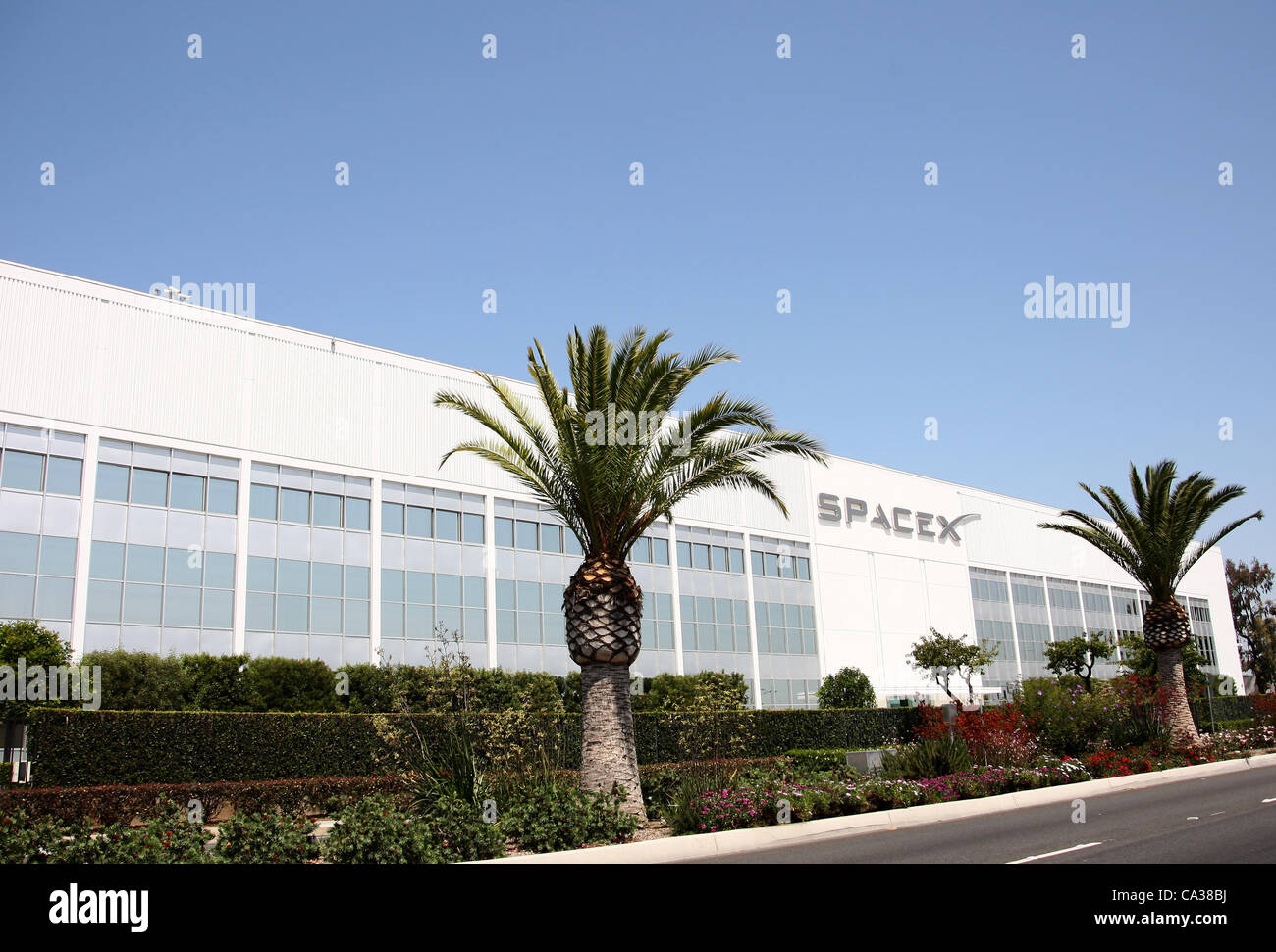 SPACEX SPACEX HEADQUARTERS HAWTHORNE CALIFORNIA USA 30 May 2012 Stock ...