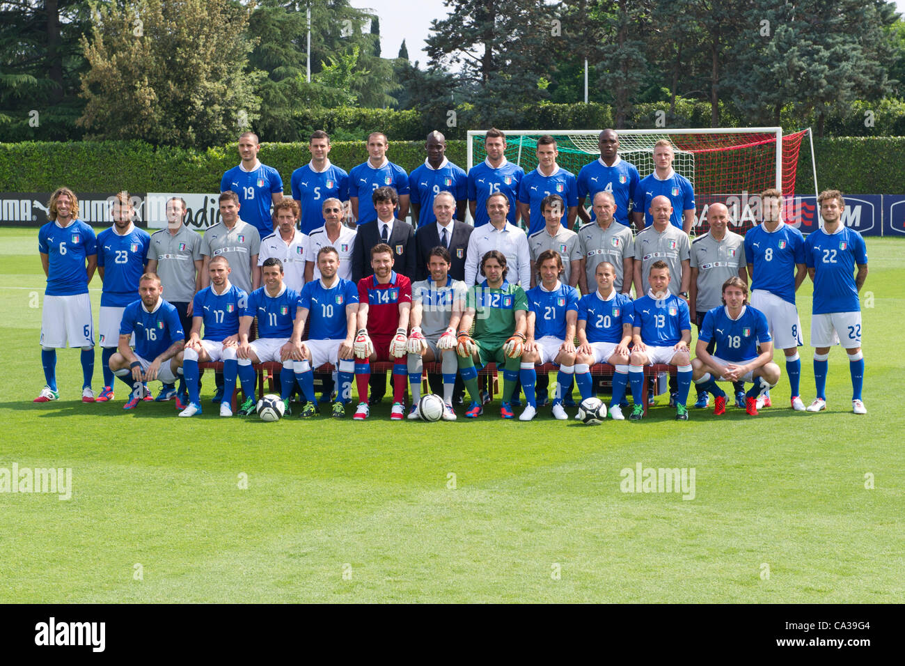 Italy team group (ITA), MAY 30, 2012 - Football / Soccer : Italy team ...