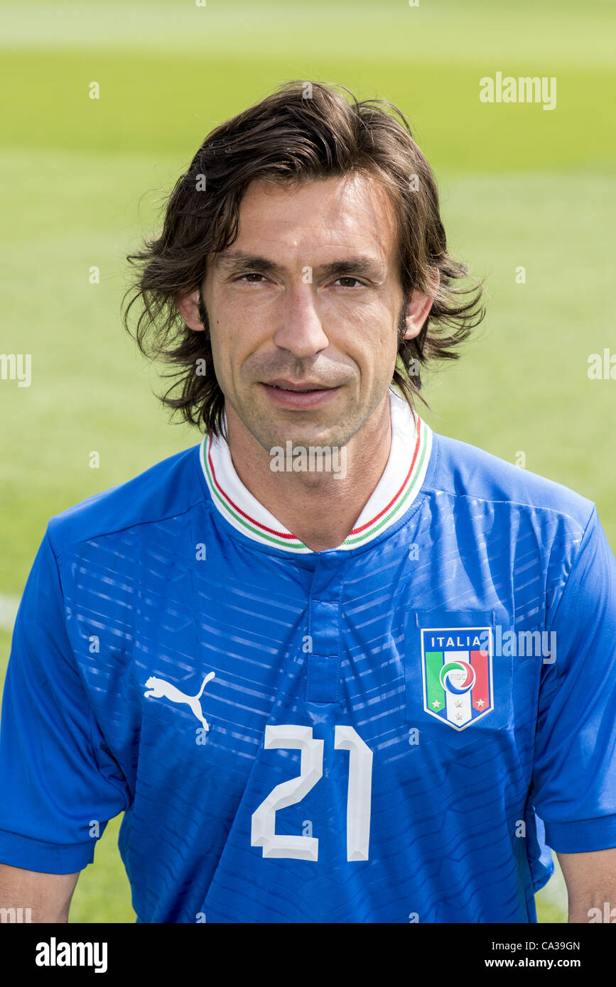 Andrea Pirlo (ITA), MAY 30, 2012 - Football / Soccer : Italy team official photo session for the ...