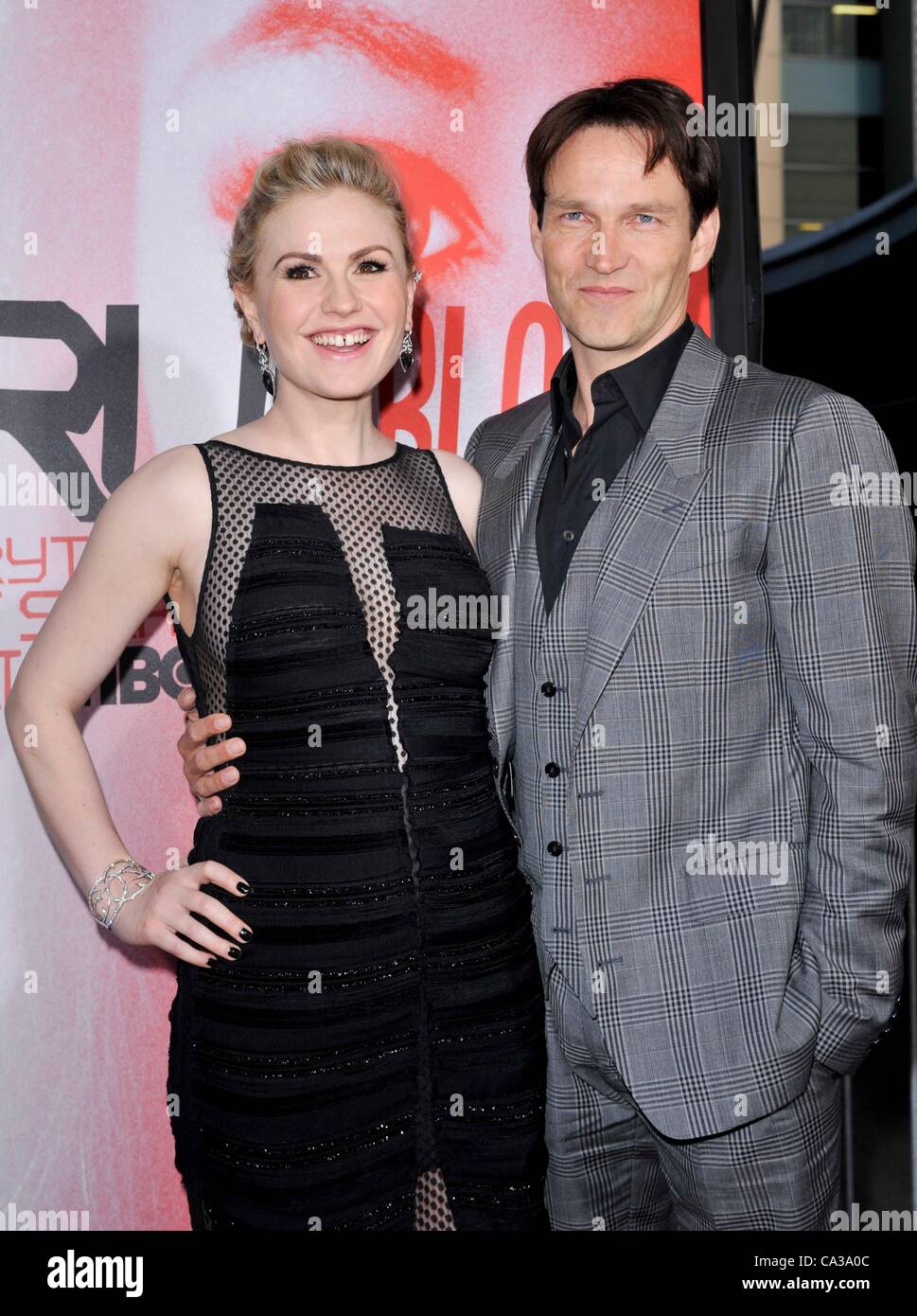 Anna Paquin, Stephen Moyer at arrivals for TRUE BLOOD Season 5 Premiere ...