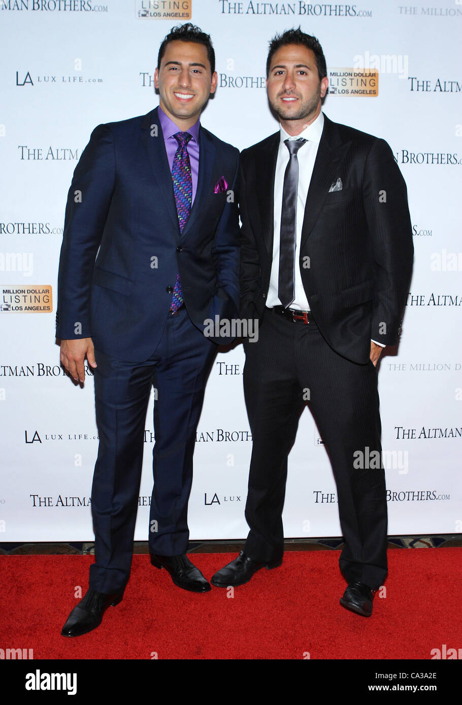 May 30, 2012 - Los Angeles, California, U.S. - Josh Altman; Matt Altman ...