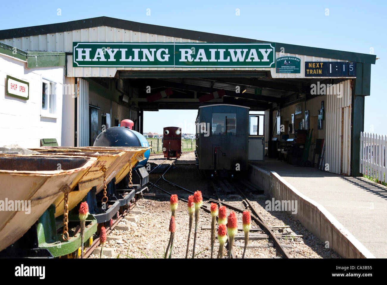Hayling island railway hi-res stock photography and images - Alamy