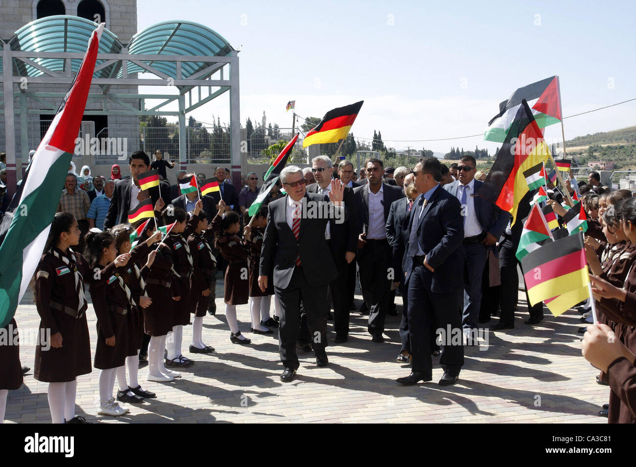 May 31, 2012 - Nablus, West Bank, Palestinian Territory - German ...