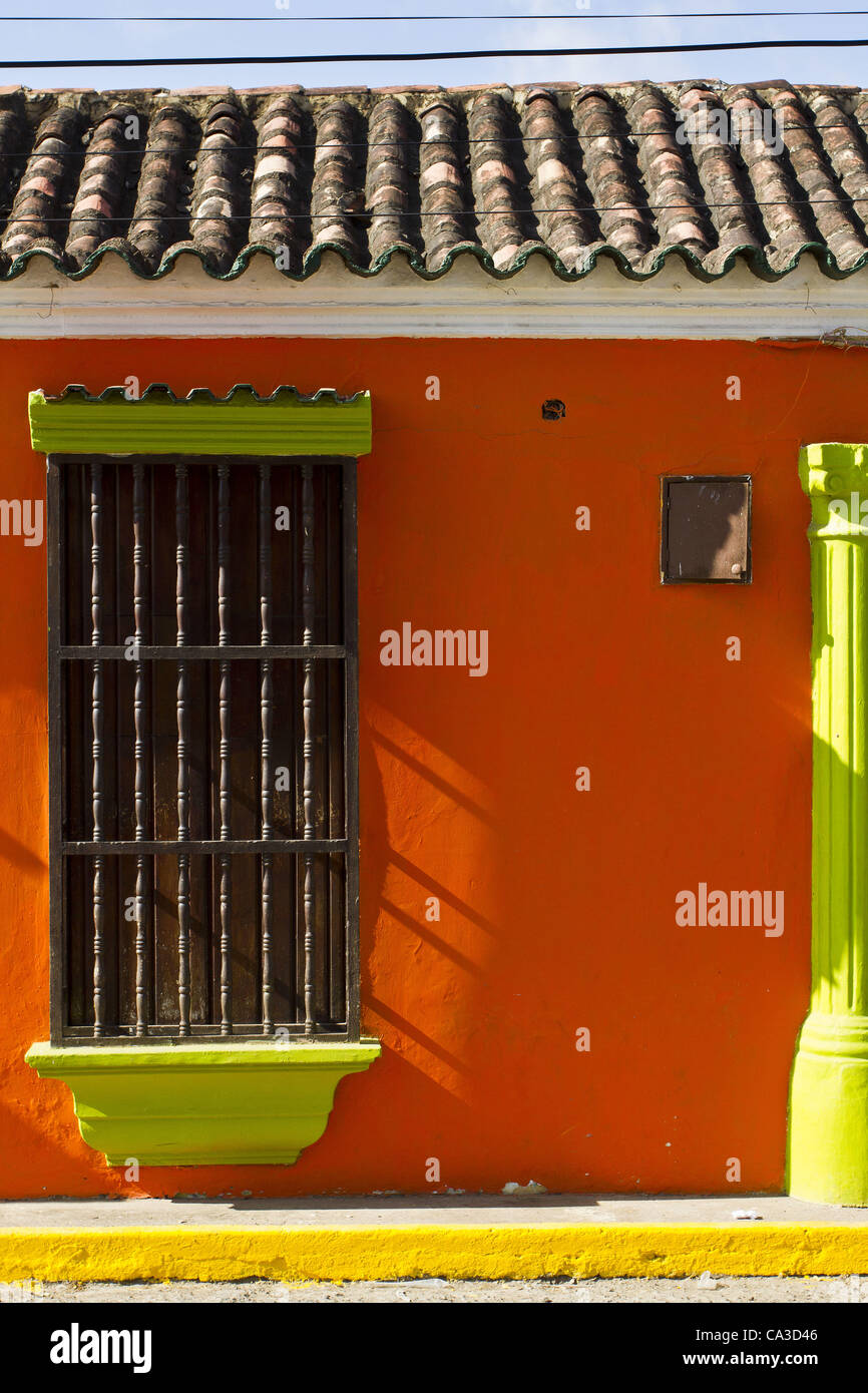 May 18, 2012 - La Vela De Coro, Falcon, Venezuela - Colonial house in ...