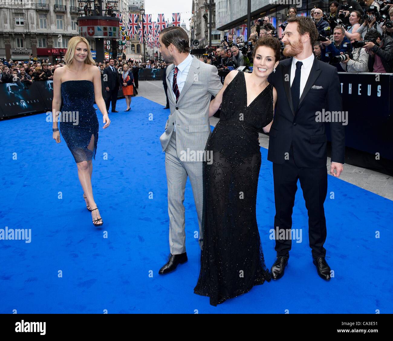 Michael Fassbender And Noomi Rapace
