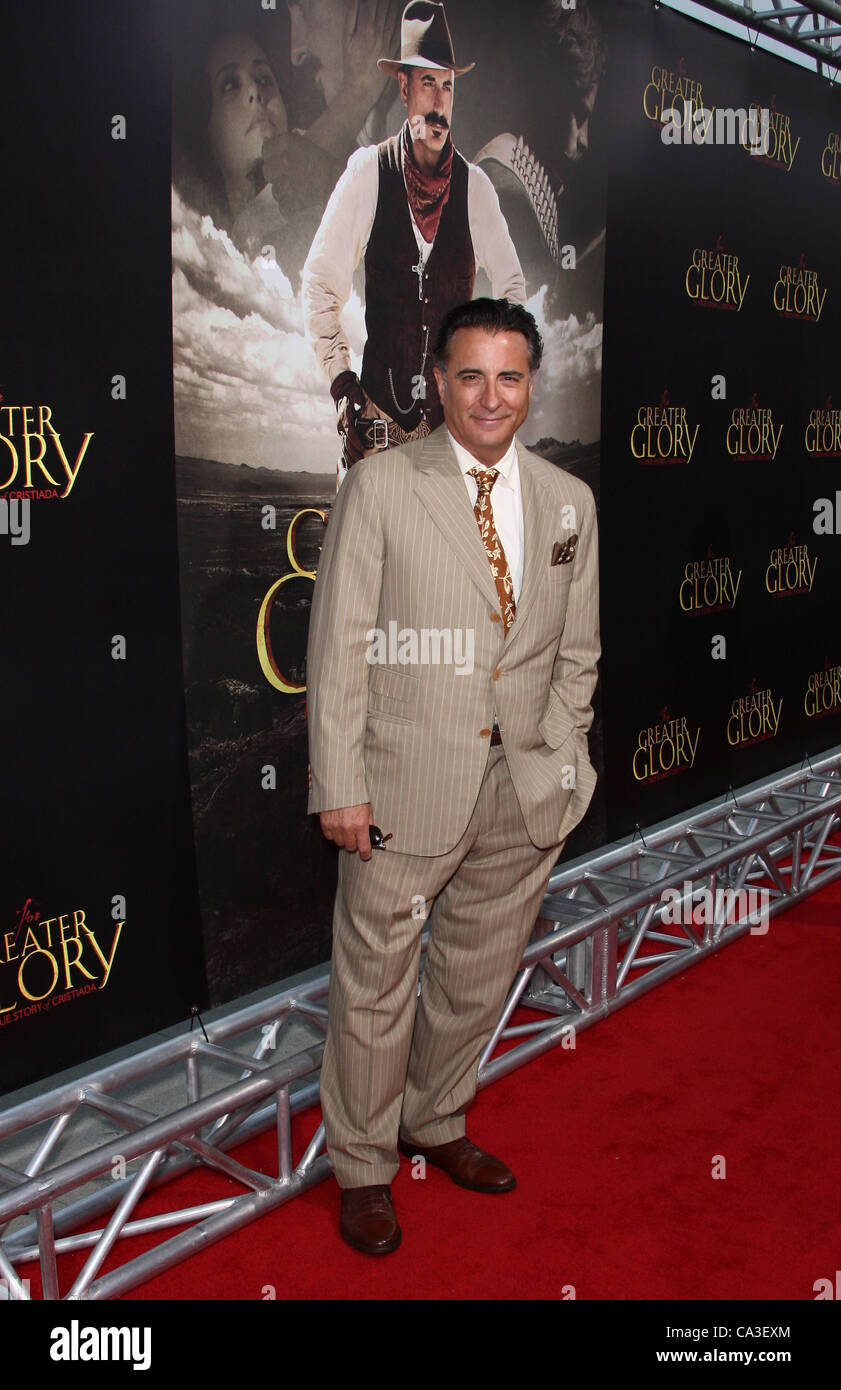 ANDY GARCIA FOR GREATER GLORY. LOS ANGELES PREMIERE BEVERLY HILLS LOS ...