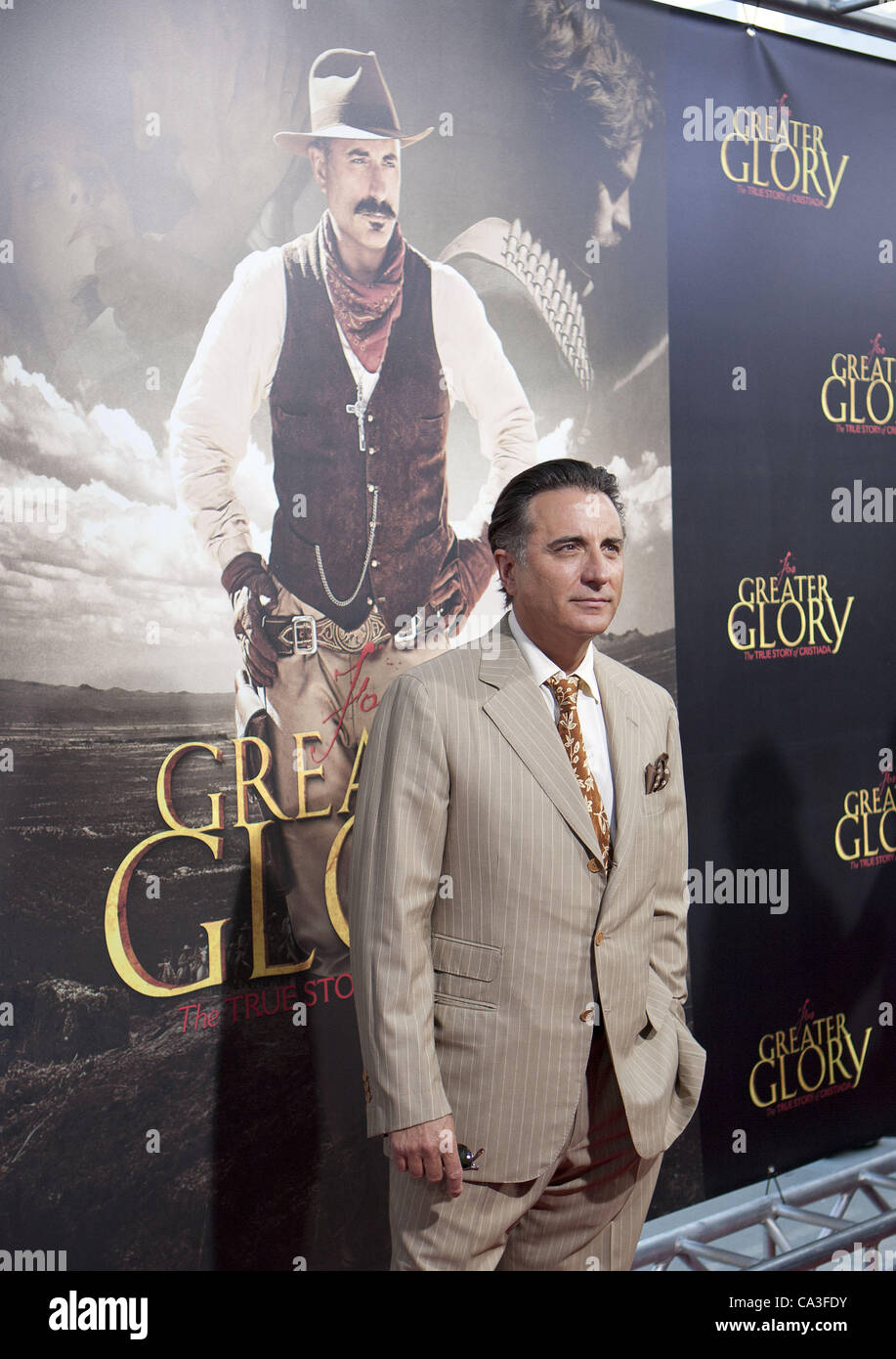 May 31, 2012 - Los Angeles, California, USA - Andy Garcia at the red ...