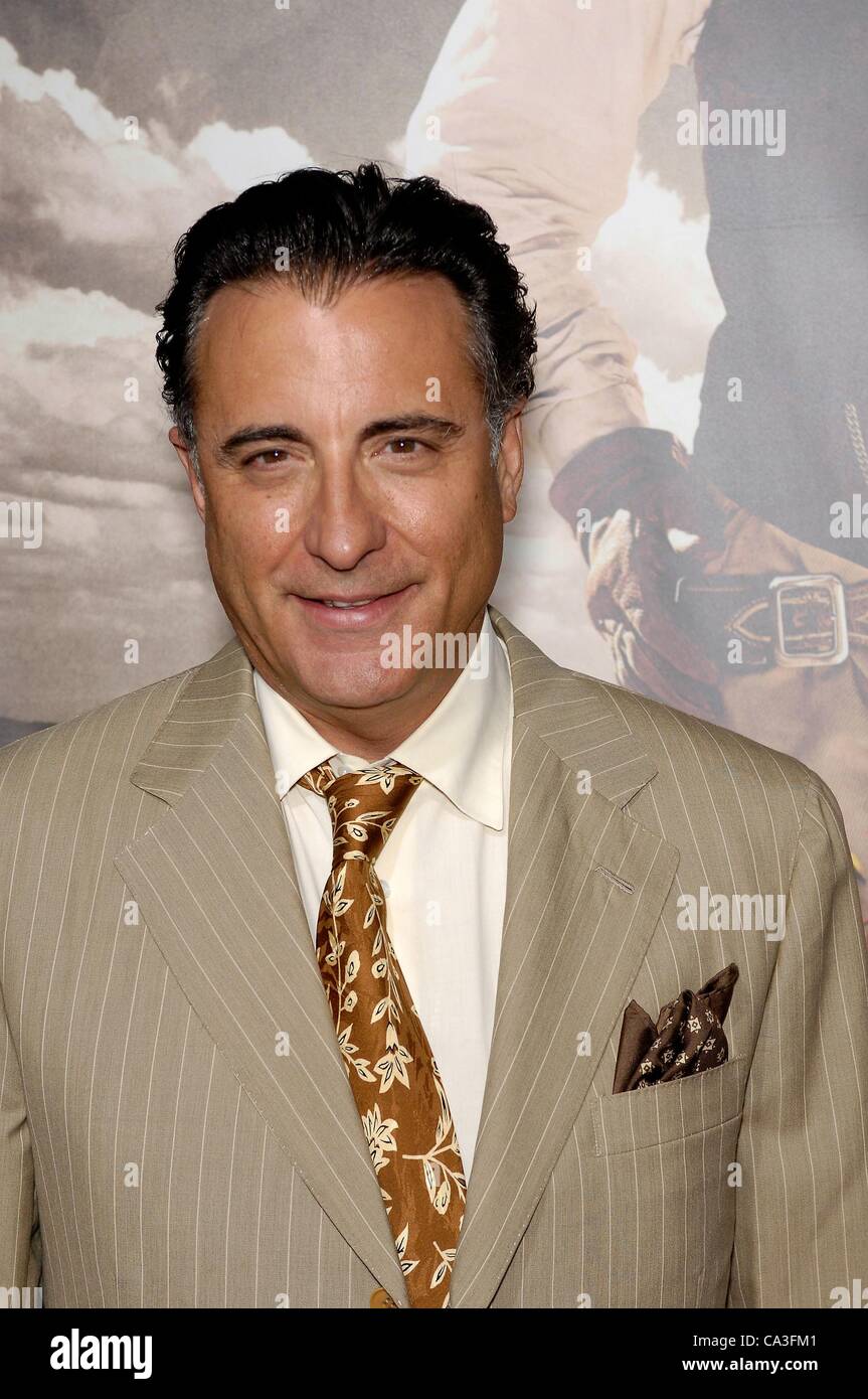 Andy Garcia at arrivals for FOR GREATER GLORY Premiere, Samuel Goldwyn ...