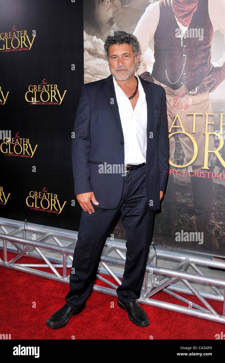 Steven Bauer at arrivals for FOR GREATER GLORY Premiere, Samuel Goldwyn ...
