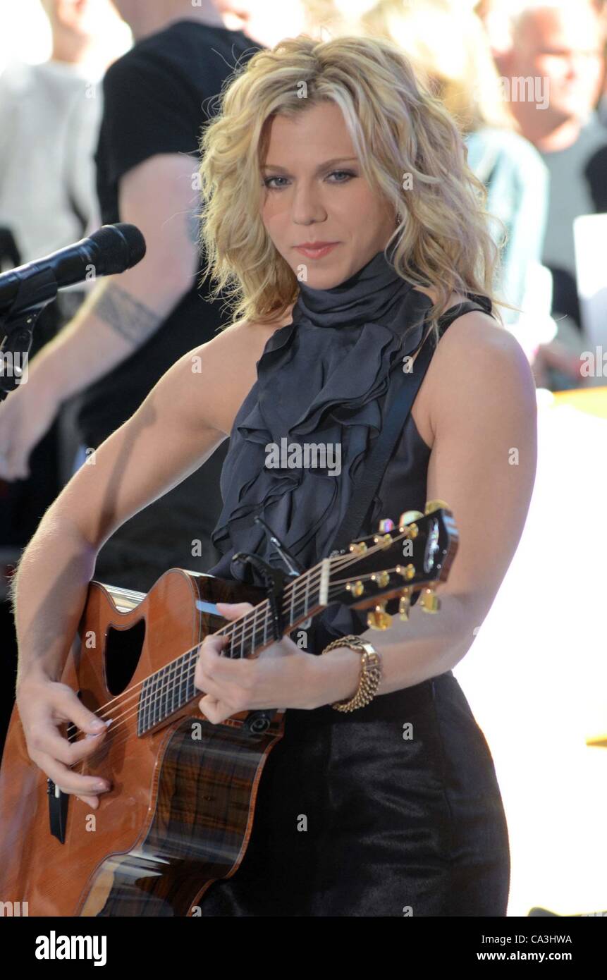 Kimberly Perry on stage for NBC Today Show Summer Concert Series with ...