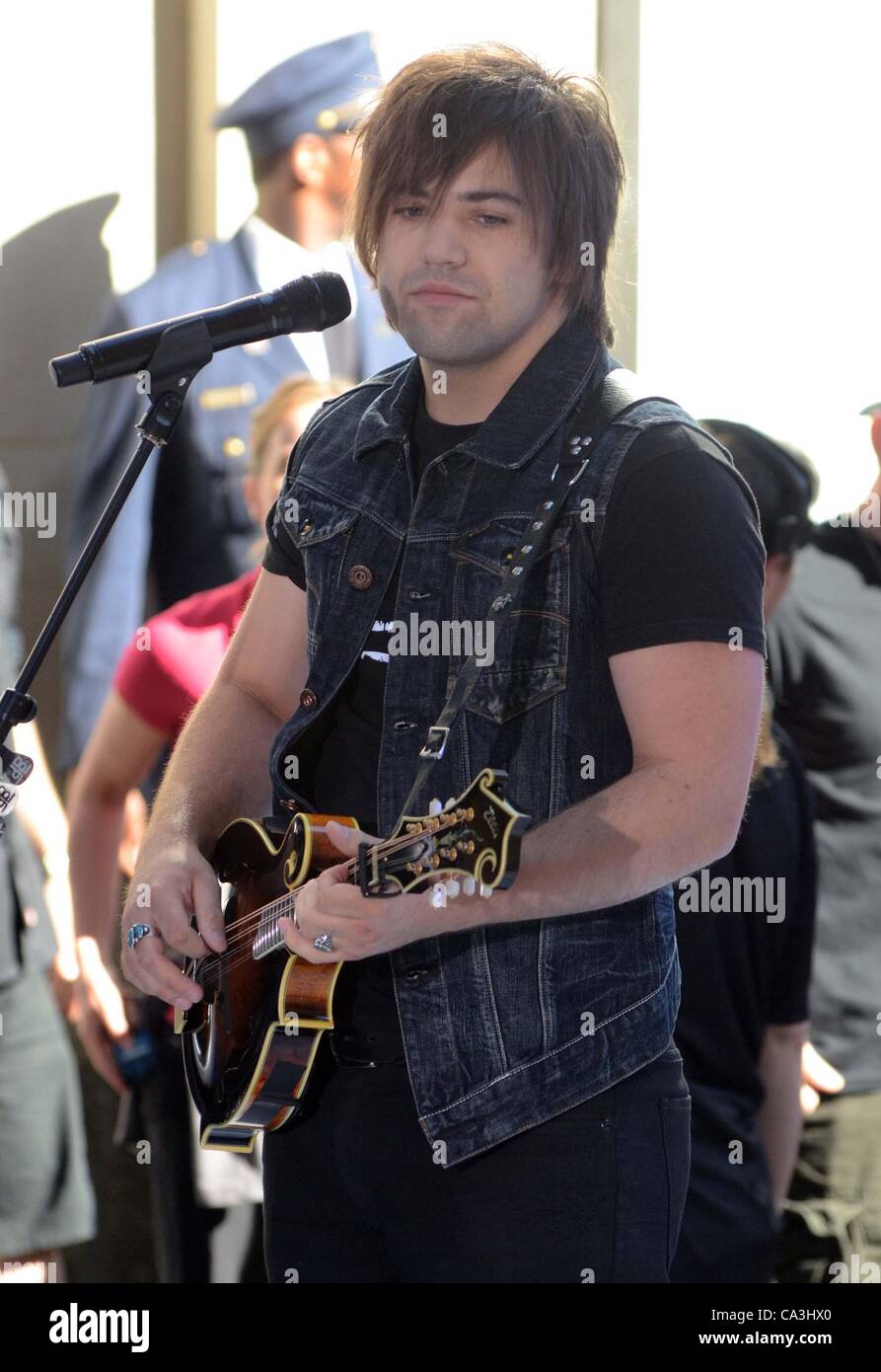 Neil Perry on stage for NBC Today Show Summer Concert Series with The ...