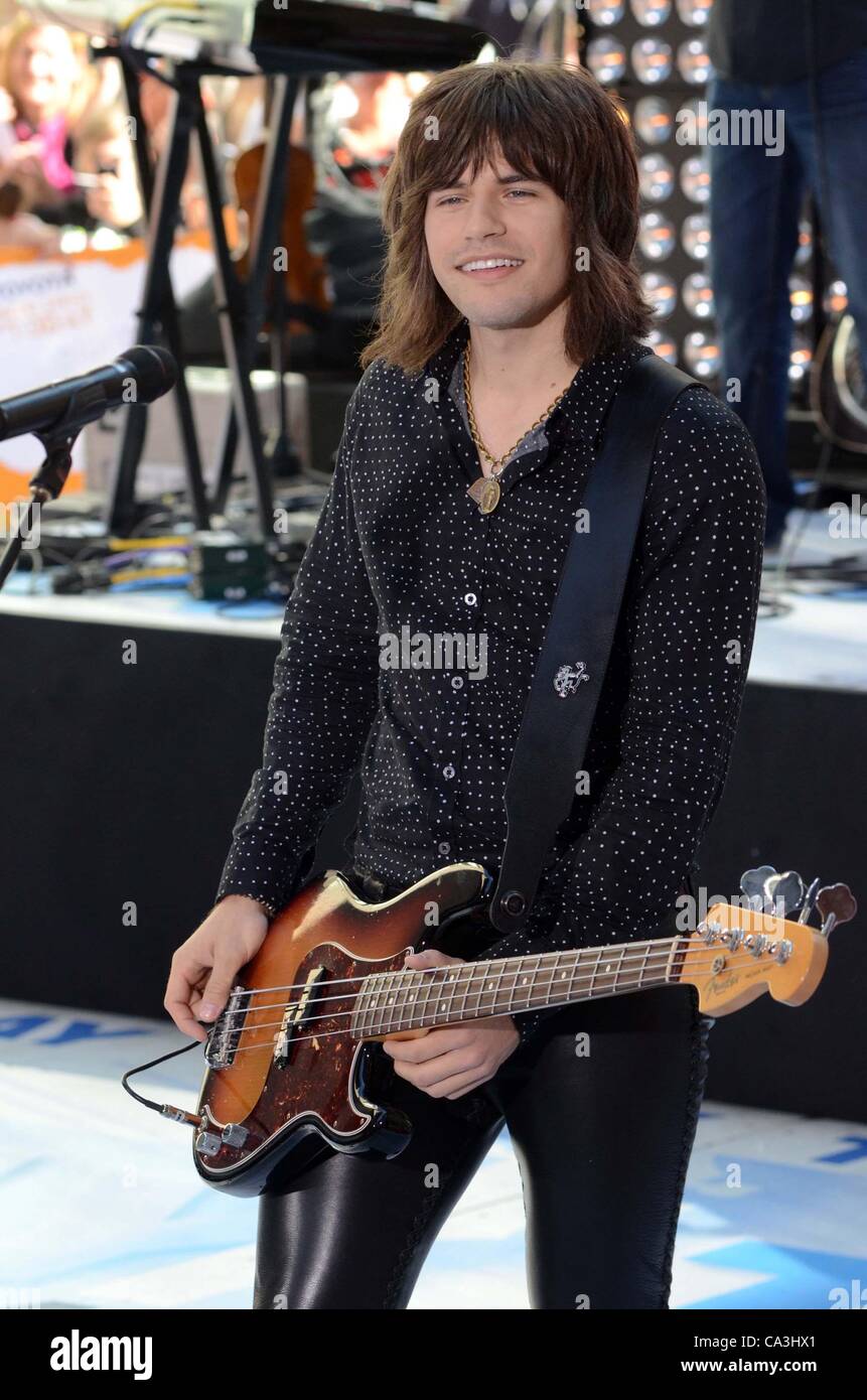 Reid Perry on stage for NBC Today Show Summer Concert Series with The ...
