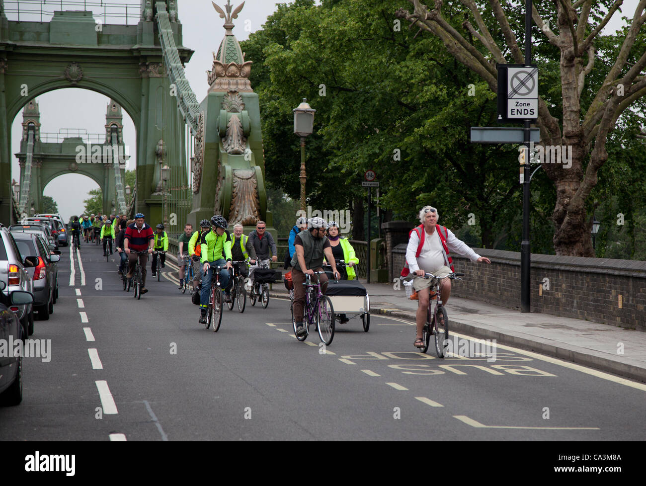 London, UK. 2nd June 2012 Members of Hammersmith & Fulham, Wandsworth ...