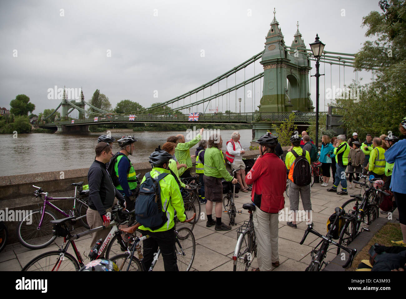 London, UK. 2nd June 2012 Members of Hammersmith & Fulham, Wandsworth ...