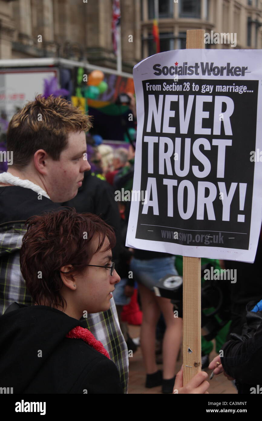 Never trust a tory hi-res stock photography and images - Alamy