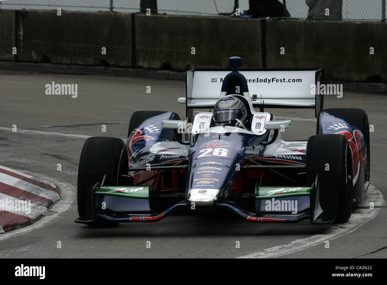 June 1, 2012 - Detroit, Michigan, U.S - IZOD Indycar Series, Chevrolet ...