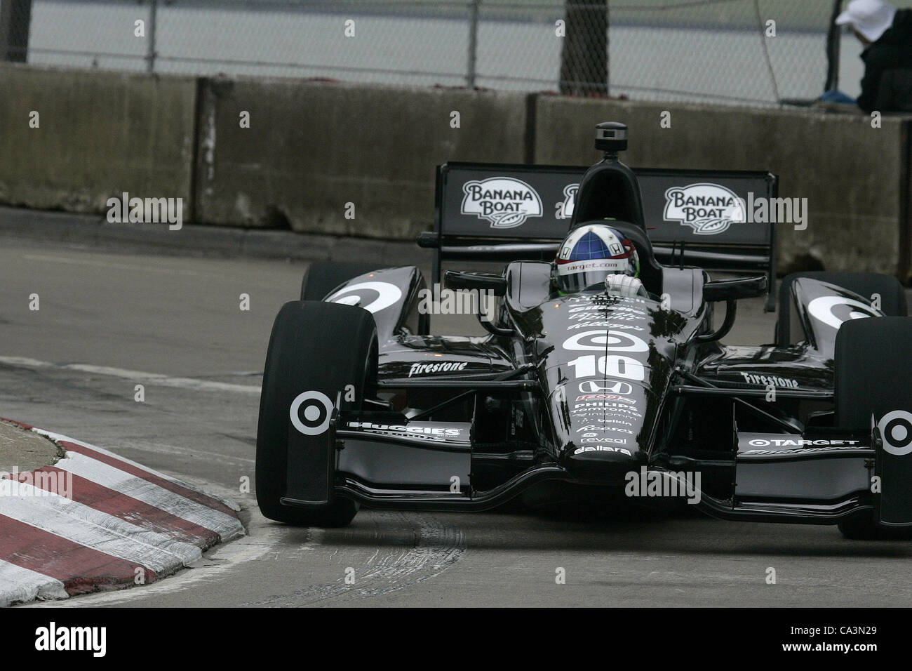 June 1, 2012 - Detroit, Michigan, U.S - IZOD Indycar Series, Chevrolet ...