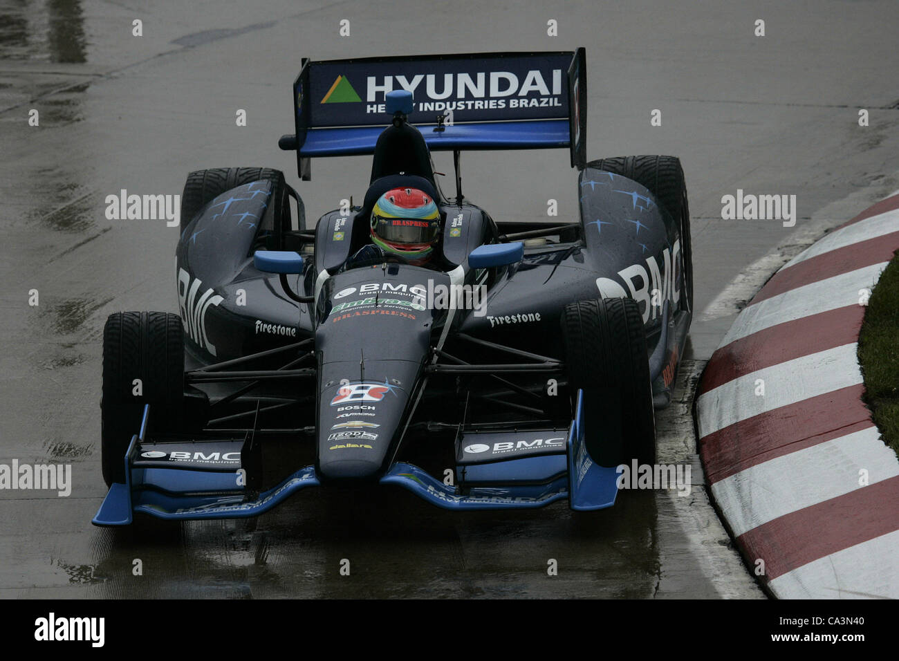 June 1, 2012 - Detroit, Michigan, U.S - IZOD Indycar Series, Chevrolet ...