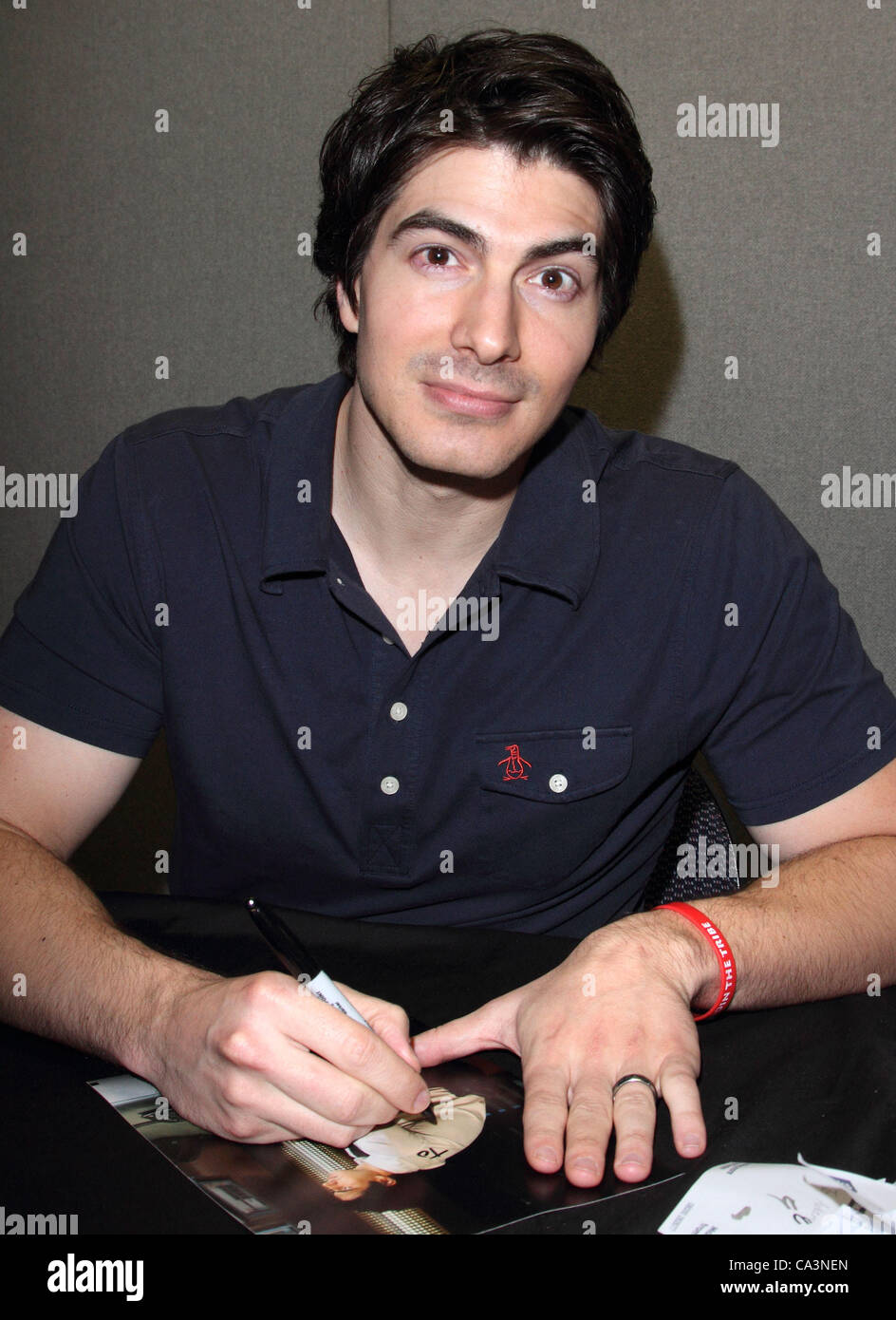 Milton Keynes, England - Brandon Routh (actor who took over from the ...