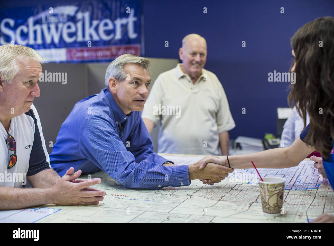 June 2, 2012 - Congressman DAVID SCHWEIKERT (R-AZ) introduces himself ...