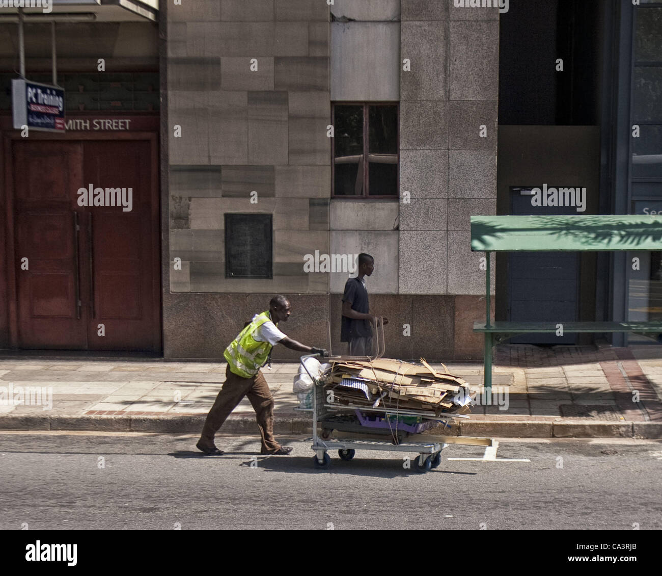 Trash collector hi-res stock photography and images - Alamy