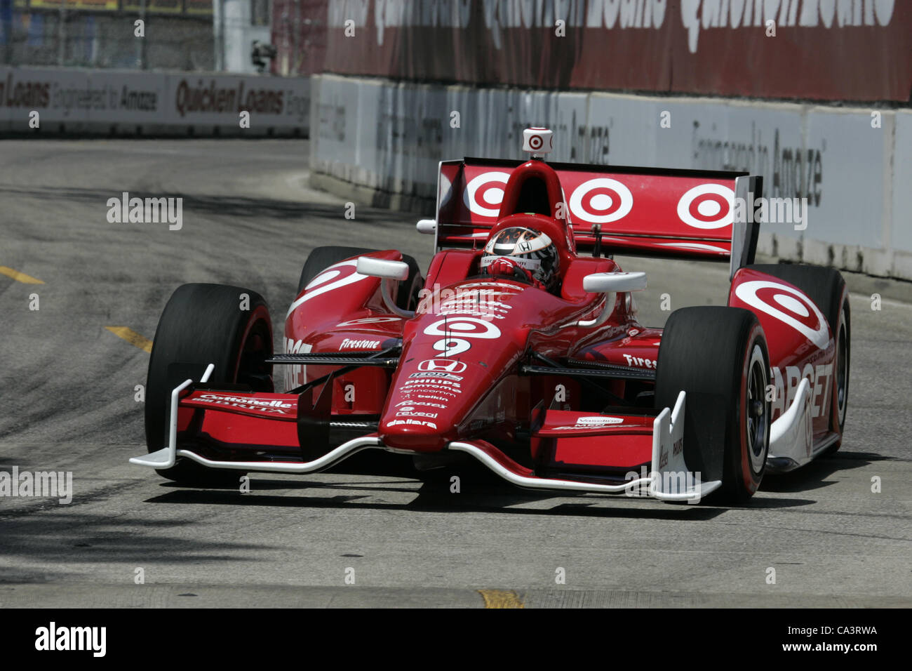 June 2, 2012 - Detroit, Michigan, U.S - IZOD Indycar Series, Chevrolet ...