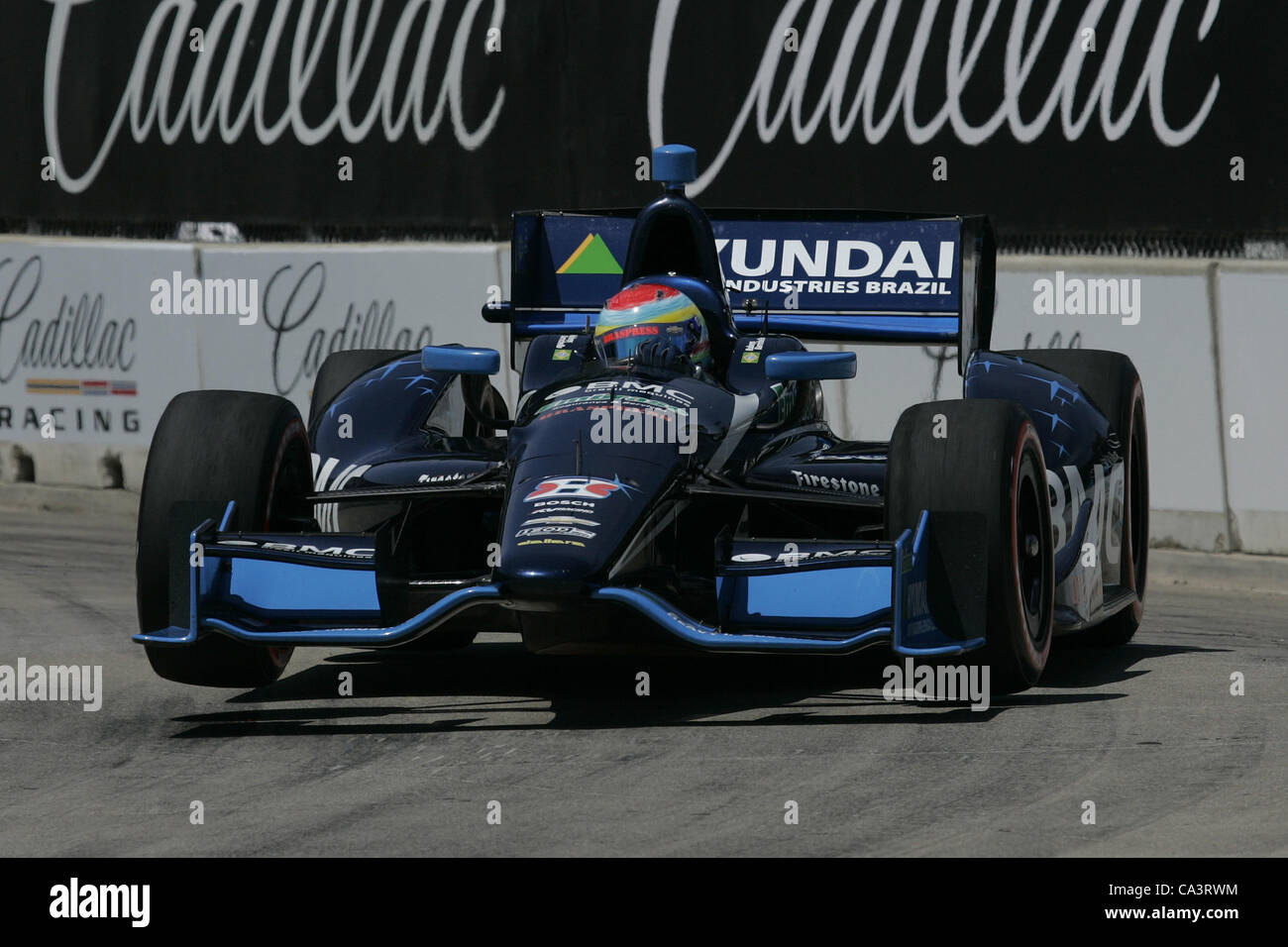 June 2, 2012 - Detroit, Michigan, U.S - IZOD Indycar Series, Chevrolet ...