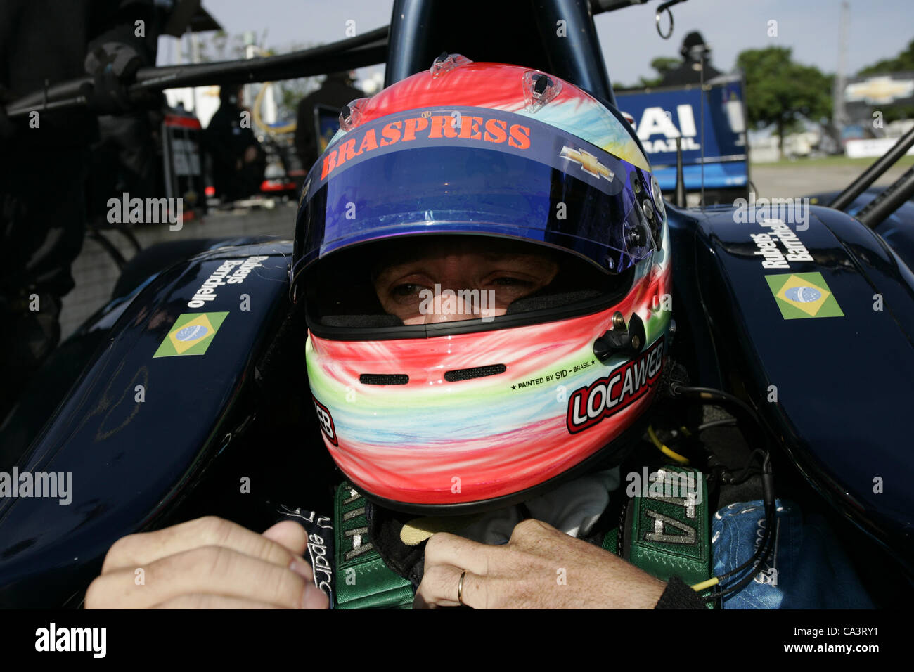 June 2, 2012 - Detroit, Michigan, U.S - IZOD Indycar Series, Chevrolet ...