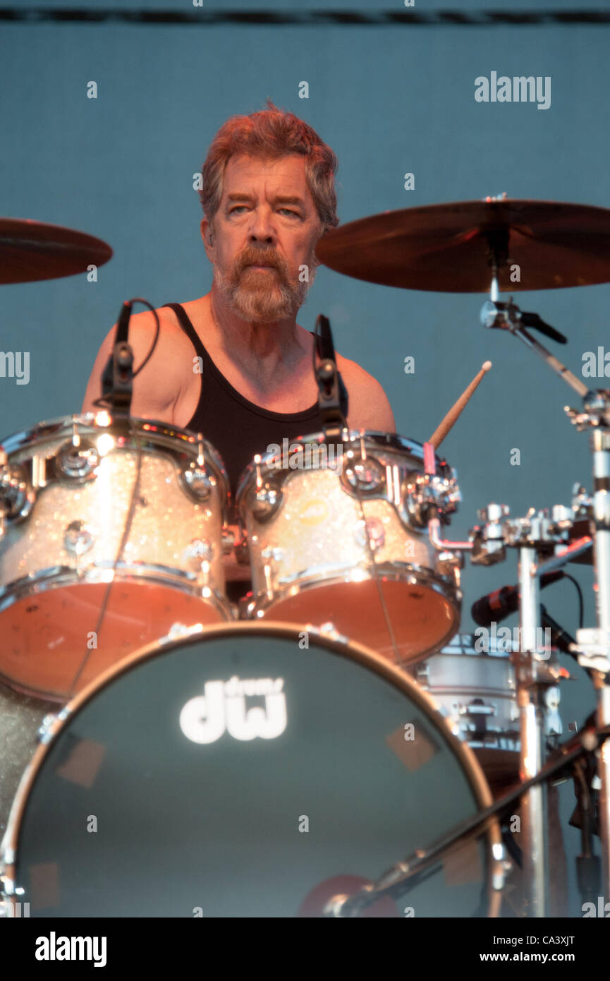 LINCOLN, CA - June 2: Doug "Cosmo" Clifford with Creedence Clearwater ...