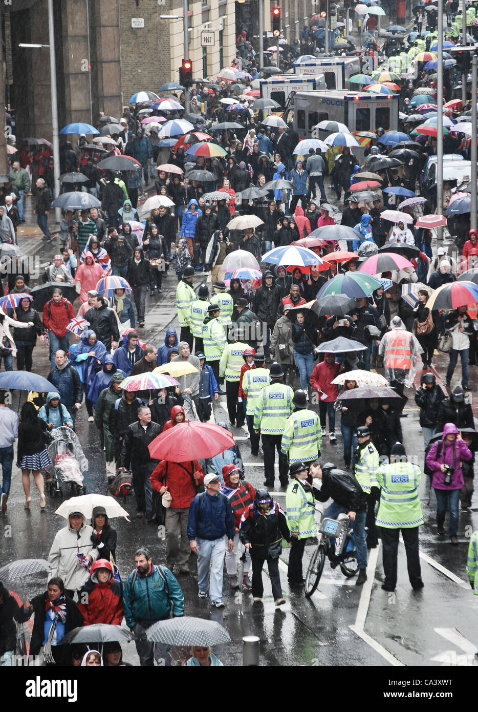 Large police presence hi-res stock photography and images - Alamy