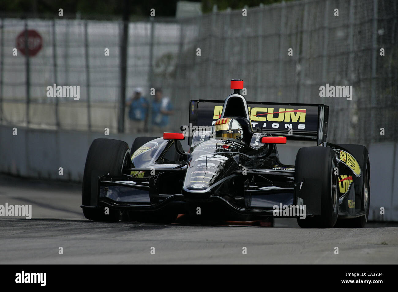 June 3, 2012 - Detroit, Michigan, U.S - IZOD Indycar Series, Chevrolet ...