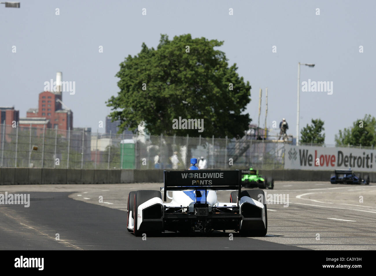 June 3, 2012 - Detroit, Michigan, U.S - IZOD Indycar Series, Chevrolet ...