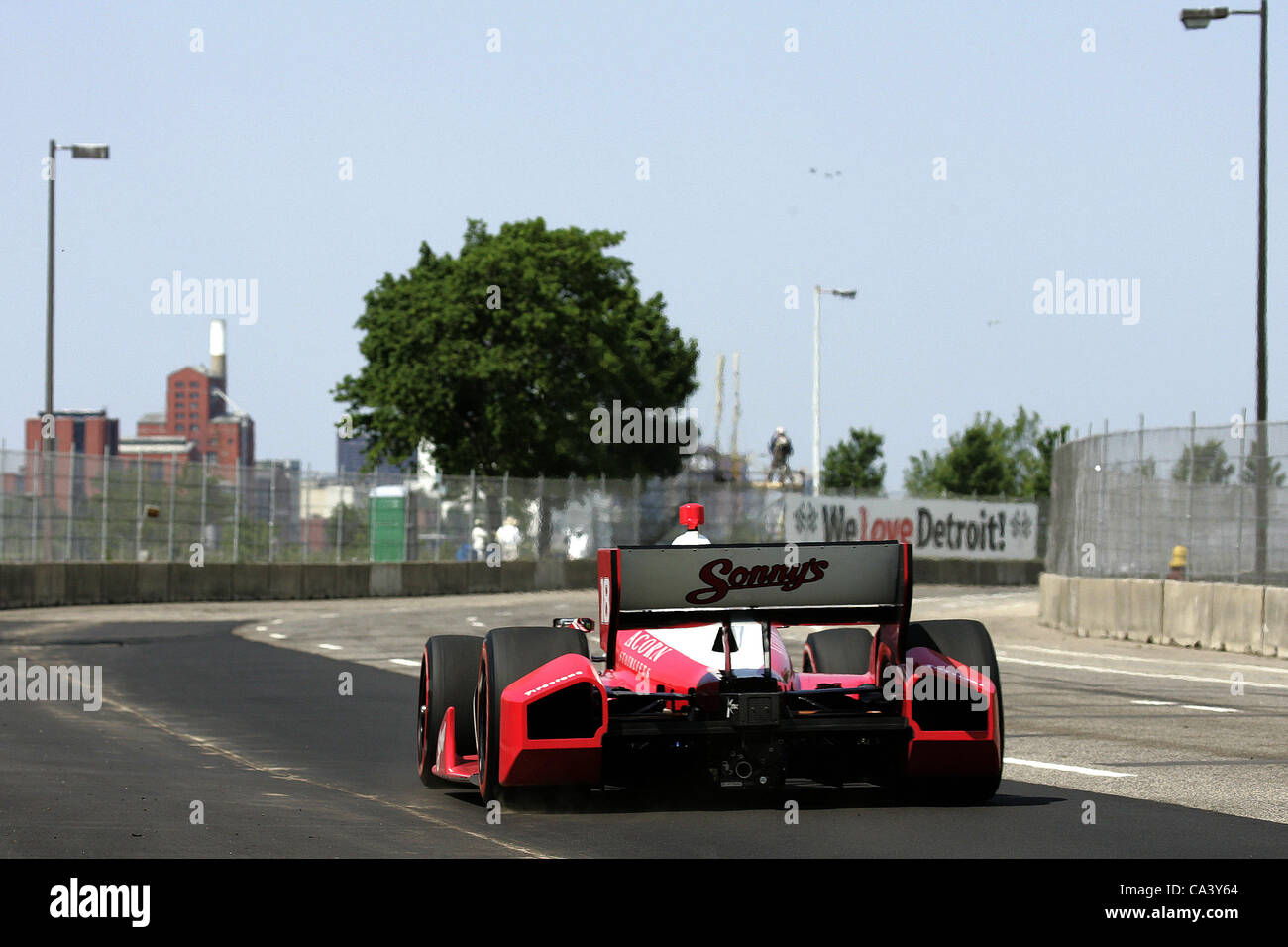 June 3, 2012 - Detroit, Michigan, U.S - IZOD Indycar Series, Chevrolet ...