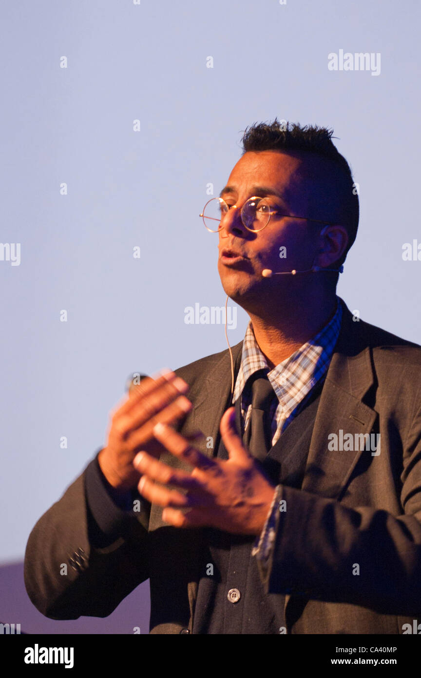 Sunday 3rd June 2012. Hay-on-Wye, Powys,Wales,UK. Simon Singh, the ...