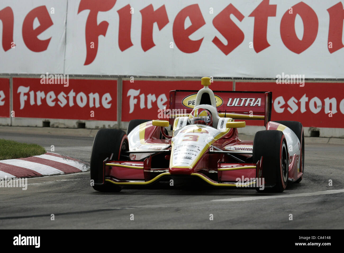 June 3, 2012 - Detroit, Michigan, U.S - IZOD Indycar Series, Chevrolet ...