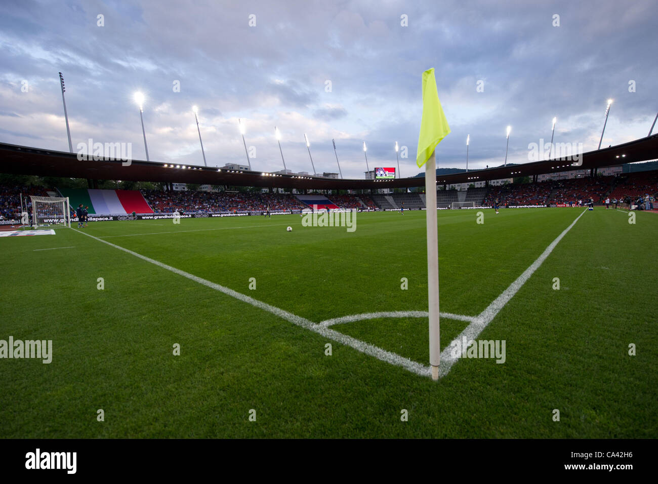 Zurich letzigrund football view hi-res stock photography and images - Alamy