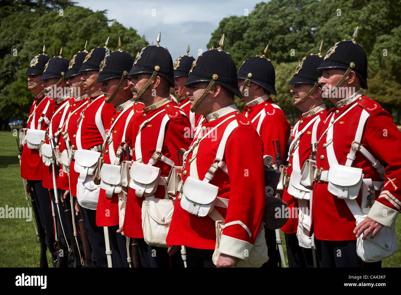 Redcoat english soldiers uniform uniforms england uk hi-res stock ...